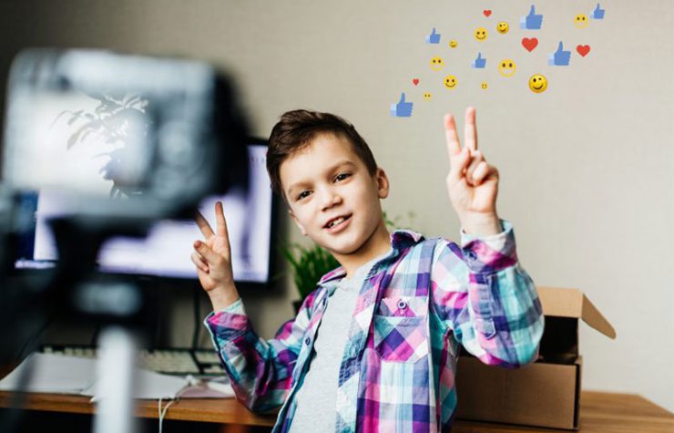 کودکان اینفلوئنسر و کیدفلوئنسری - نوین هاب